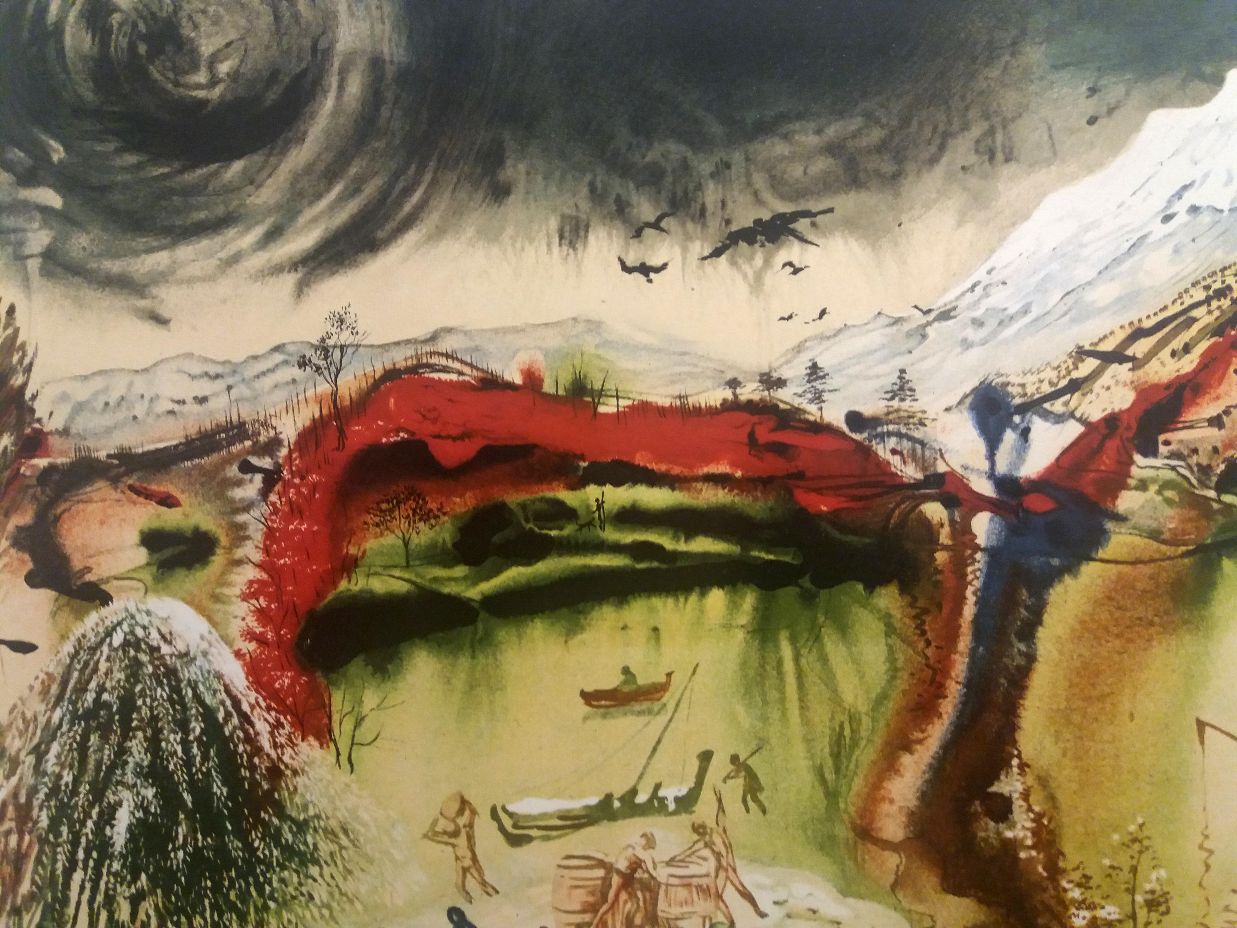 Salvador Dalí­ - Dali. The Four Seasons. lithograph certificate ...