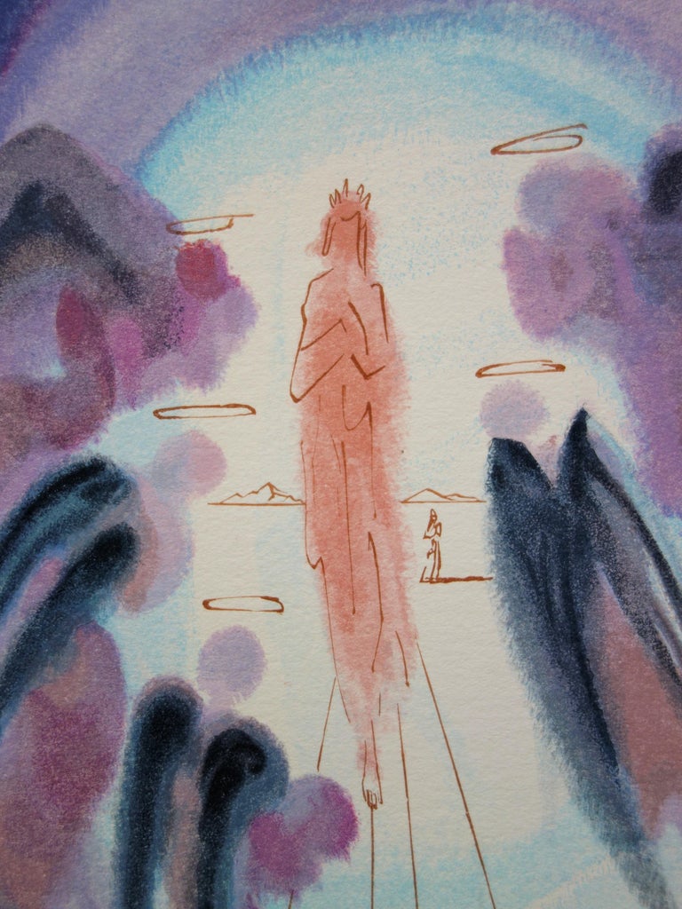 Salvador Dalí­ - The Joy of the Blessed - Color woodcut - 1963 at 1stDibs