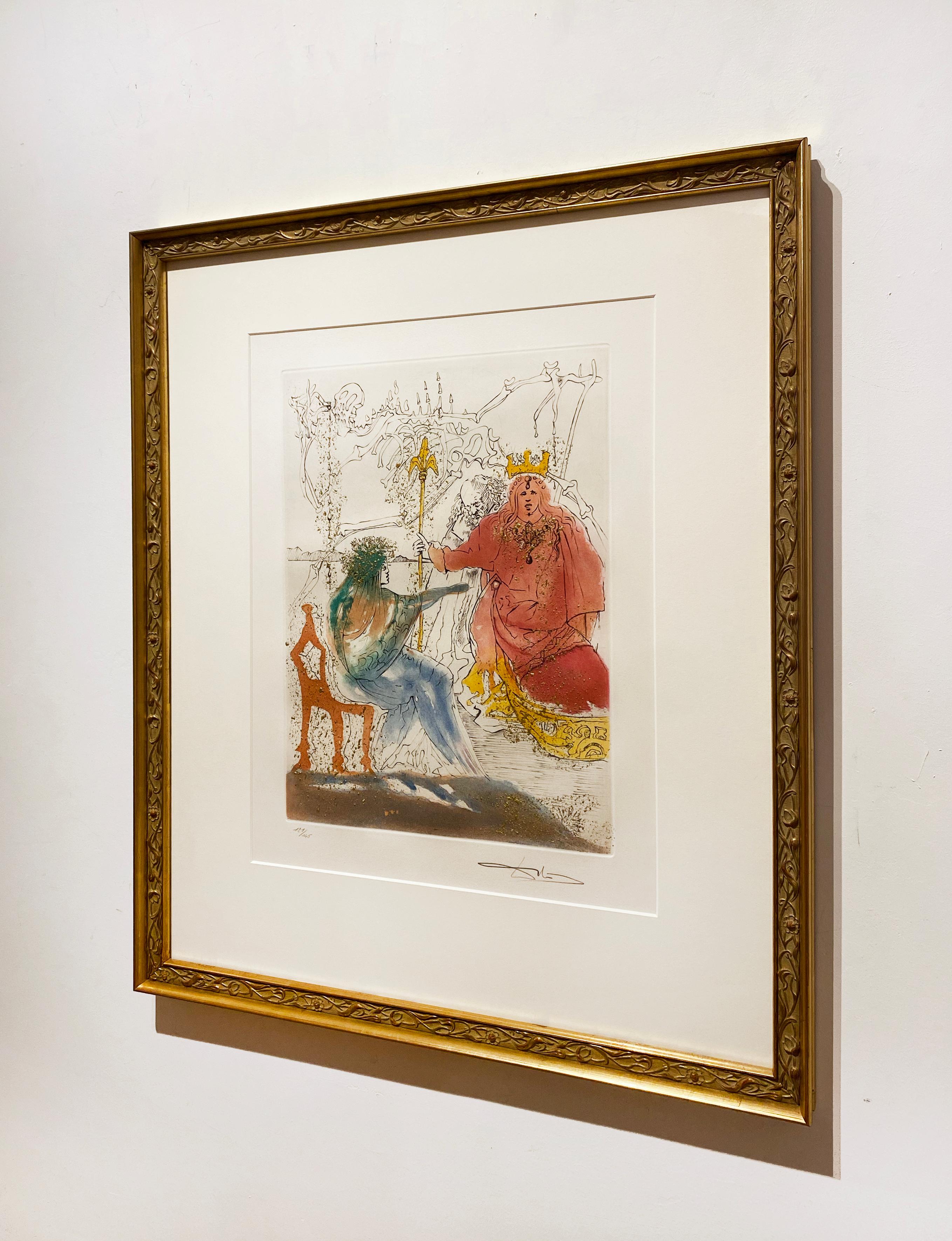 Salvador Dalí­ - The King Is Told of Hamlet’s Story For Sale at 1stDibs ...