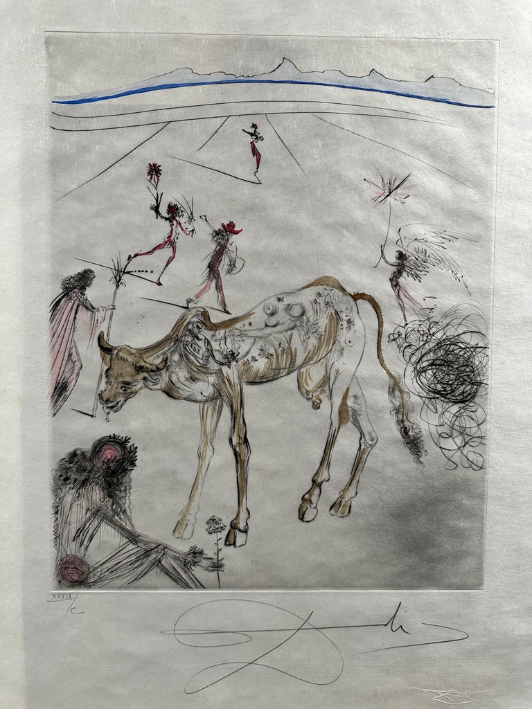 Salvador Dalí­ - The Sacred Cow For Sale at 1stDibs