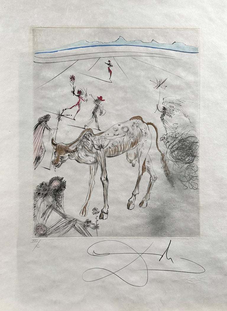 Salvador Dalí­ - The Sacred Cow For Sale at 1stDibs