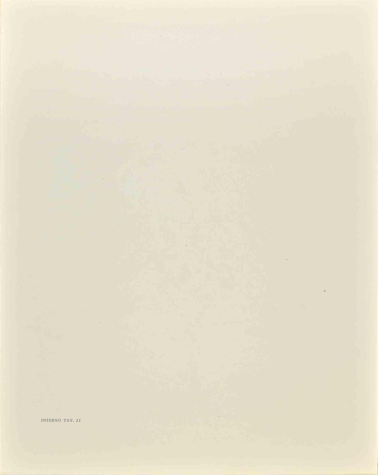 The Simonists - Hell - Woodcut attire. to Salvador Dali - 1963 For Sale ...