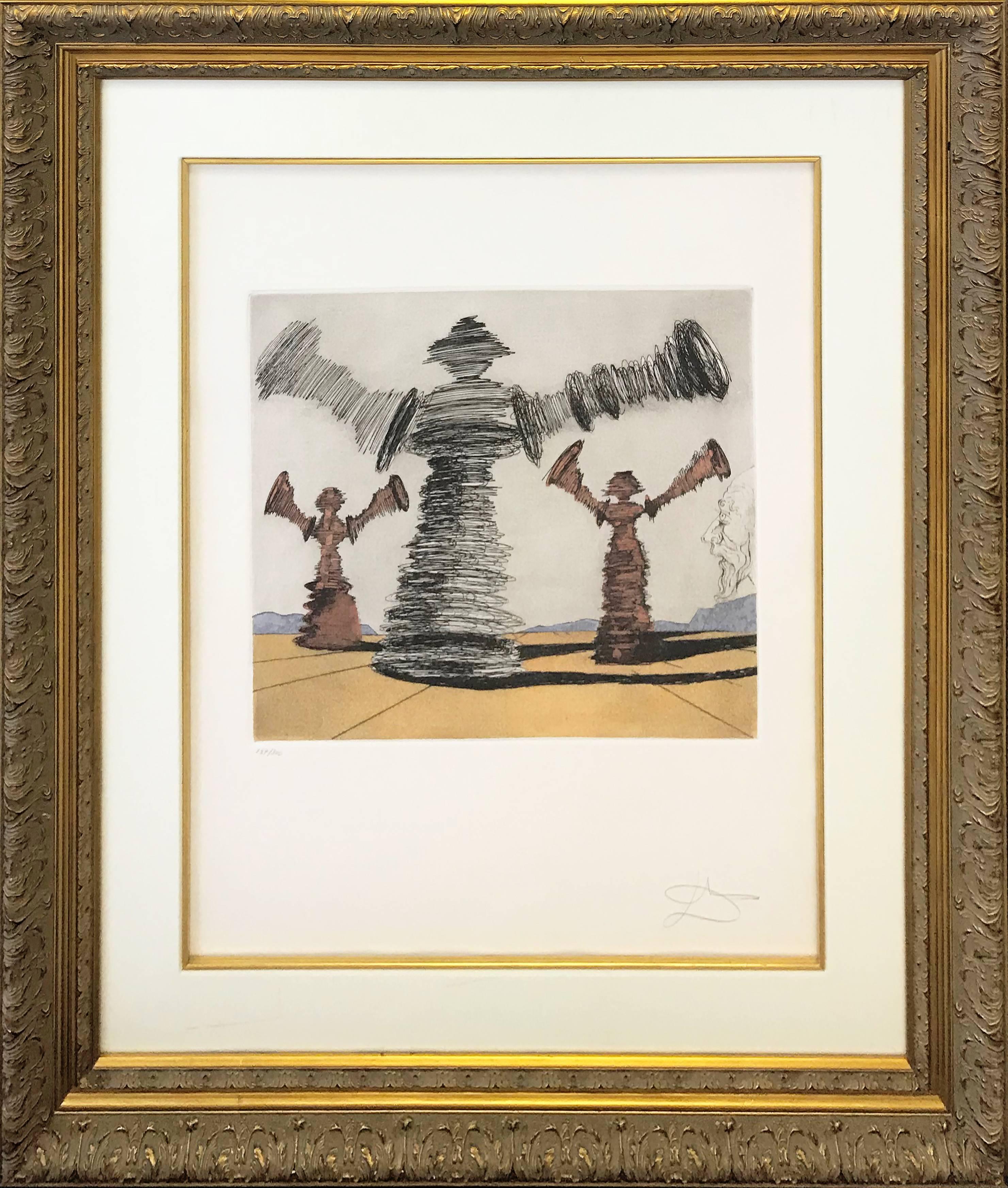 Salvador Dalí­ - THE SPINNING MAN For Sale at 1stDibs | salvador dali ...