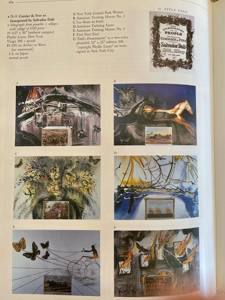 Salvador Dalí­ - Two Rare Pristine Original Salvador Dali Lithographs ...