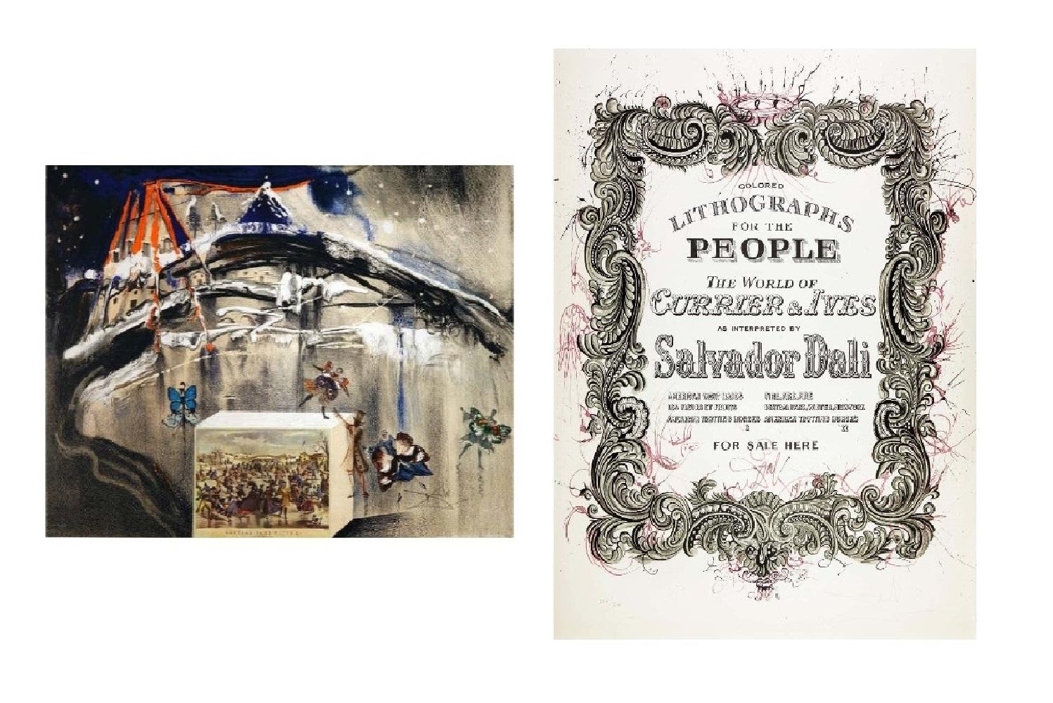 Salvador Dalí­ - New York Central Park in Winter at 1stDibs