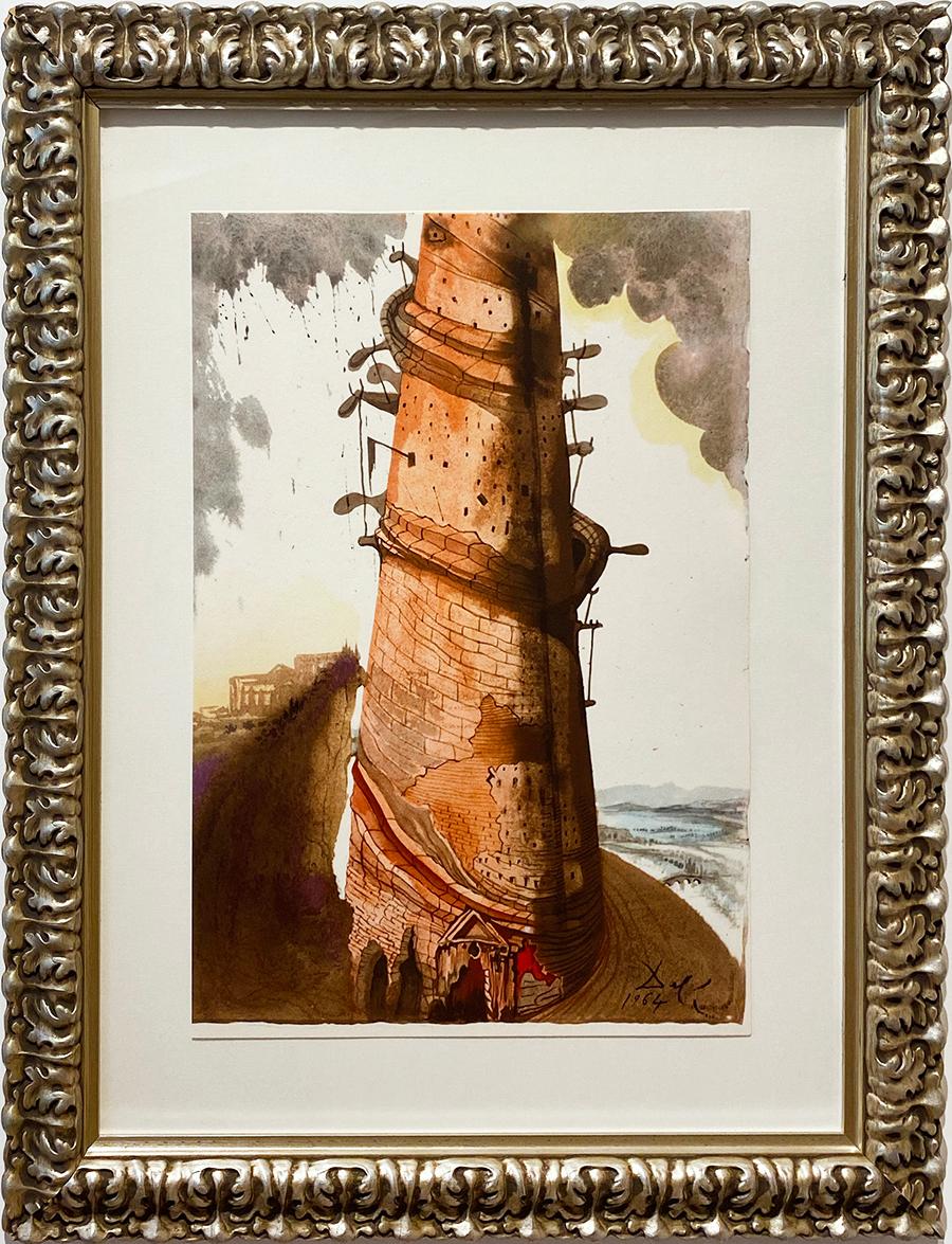 Salvador Dalí­ - Untitled 1-11 (Book 1) Tower of Babel at 1stDibs