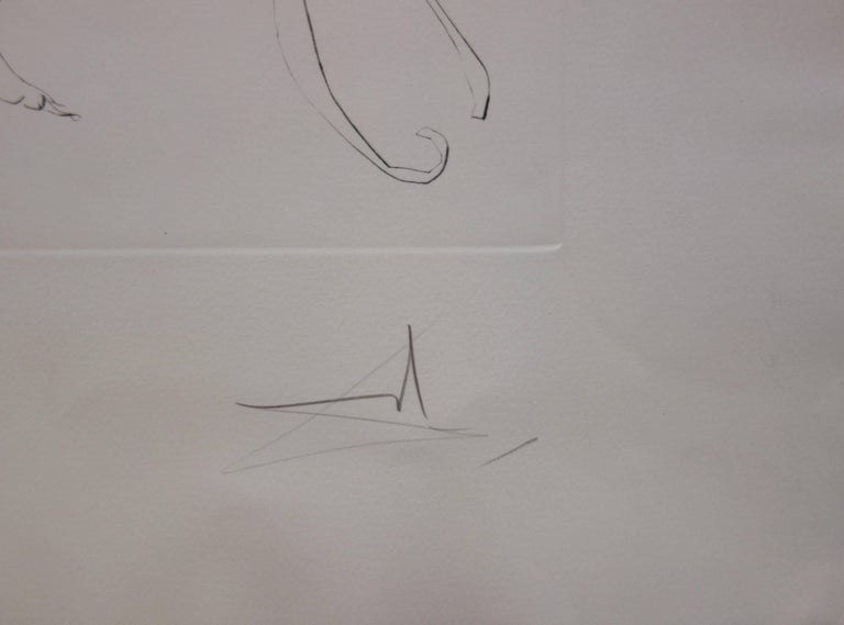 Venus, Mars et Cupidon - Original etching - 1971 - Artist proof For ...