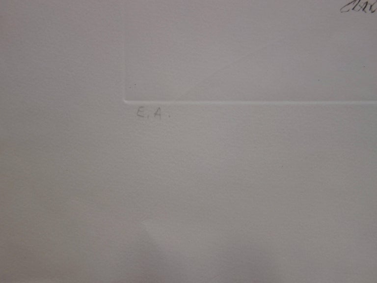 Venus, Mars et Cupidon - Original etching - 1971 - Artist proof For ...