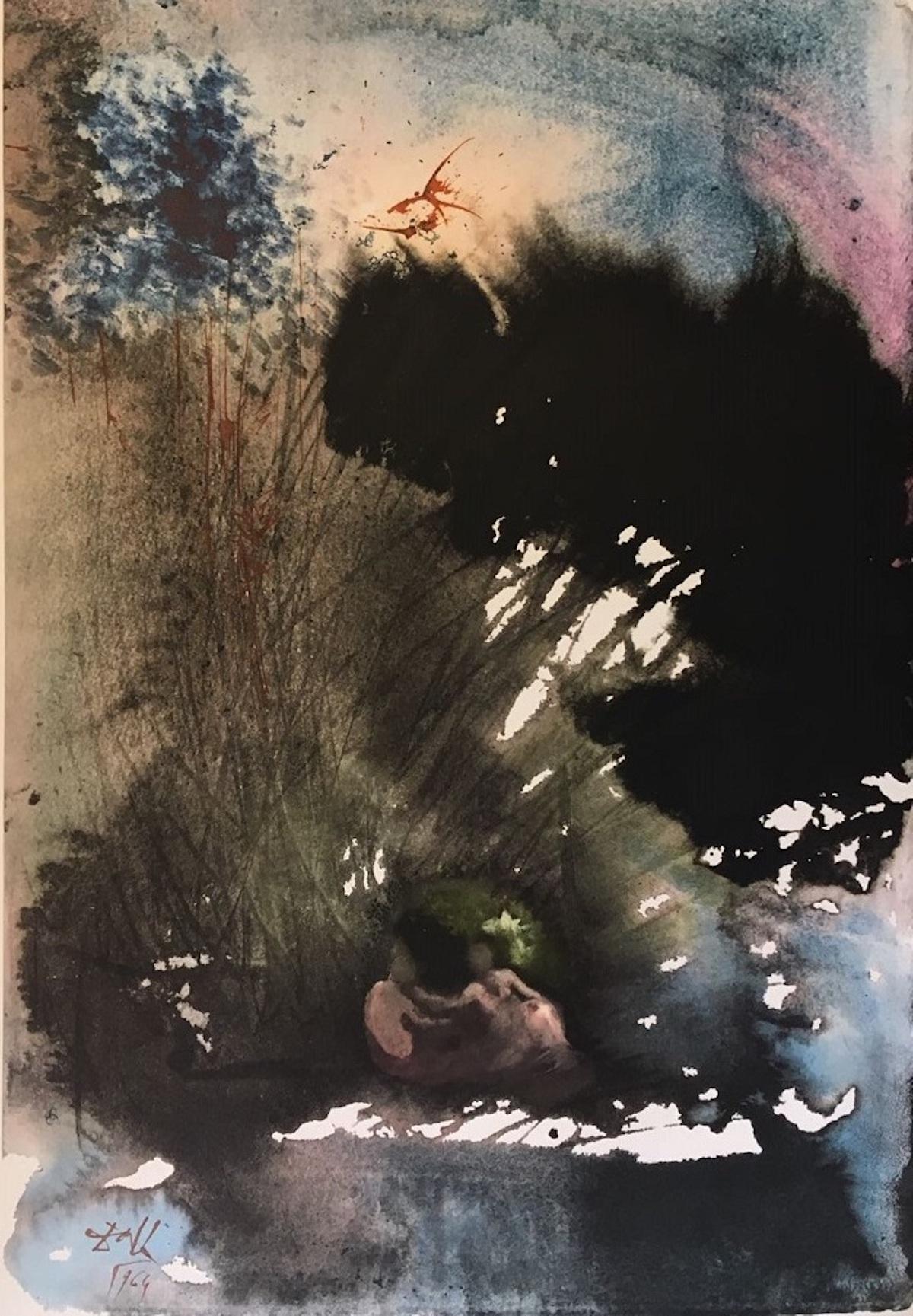 Salvador Dalí­ - Vir et Mulier in paradiso voluptatis - Original ...