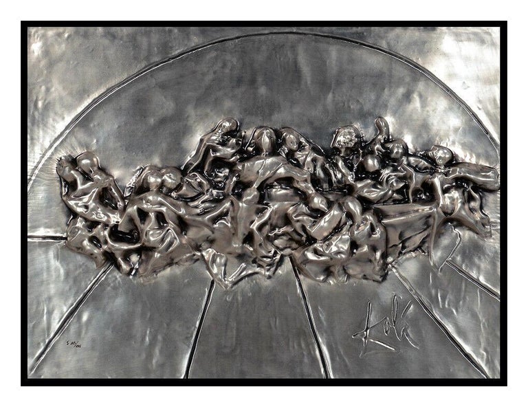 Salvador Dalí­ - SALVADOR DALI Bronze Wall Relief SCULPTURE The Last ...