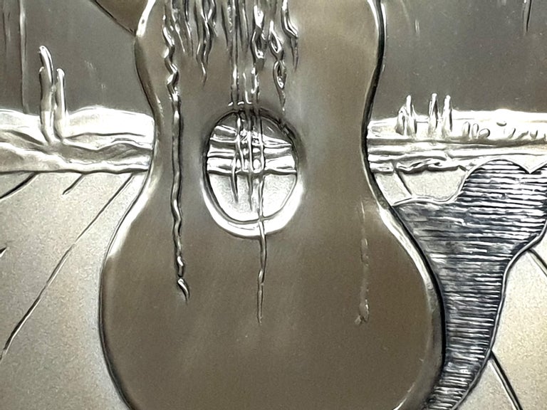 Salvador Dalí­ - Salvador Dali - Spain - Bas Relief Silver Sculpture ...