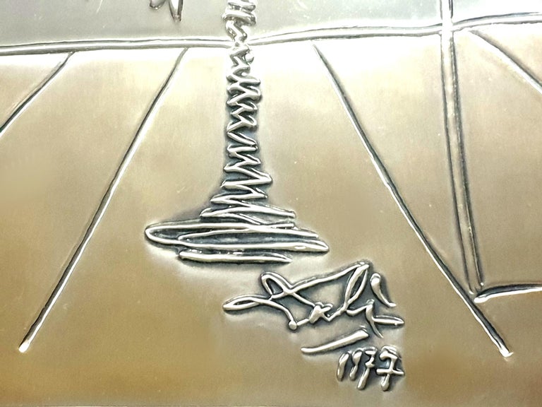 Salvador Dalí­ - Salvador Dali - Spanish Knight - Bas Relief Silver ...