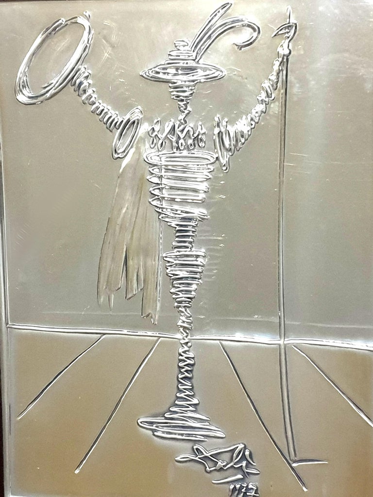 Salvador Dalí­ - Salvador Dali - Spanish Knight - Bas Relief Silver ...