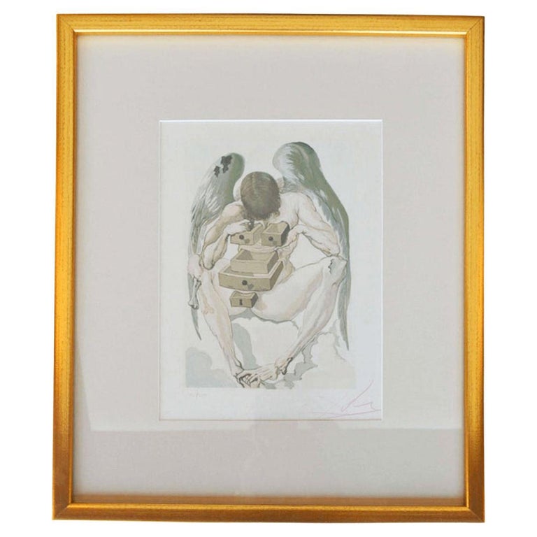 Salvador Dali Signed Lithograph at 1stDibs | salvador dali signature ...
