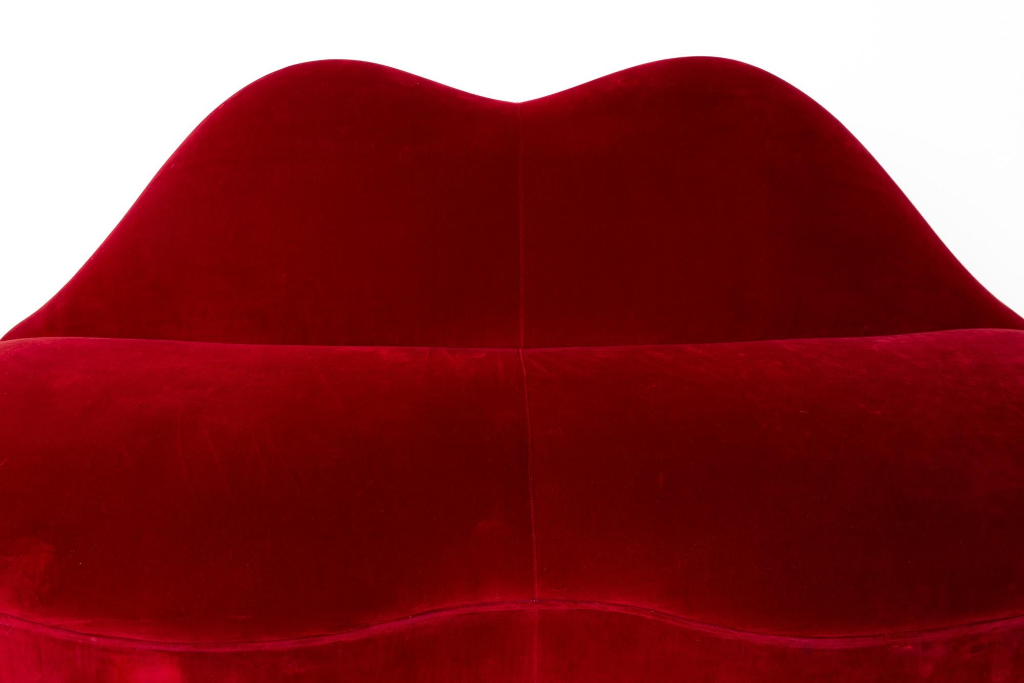 Salvador Dali Style Midcentury Lips Sofa at 1stDibs | salvador dali ...