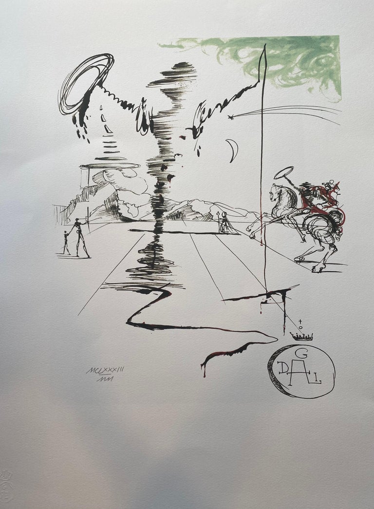 Salvador Dali, The Cosmic Rider at 1stDibs
