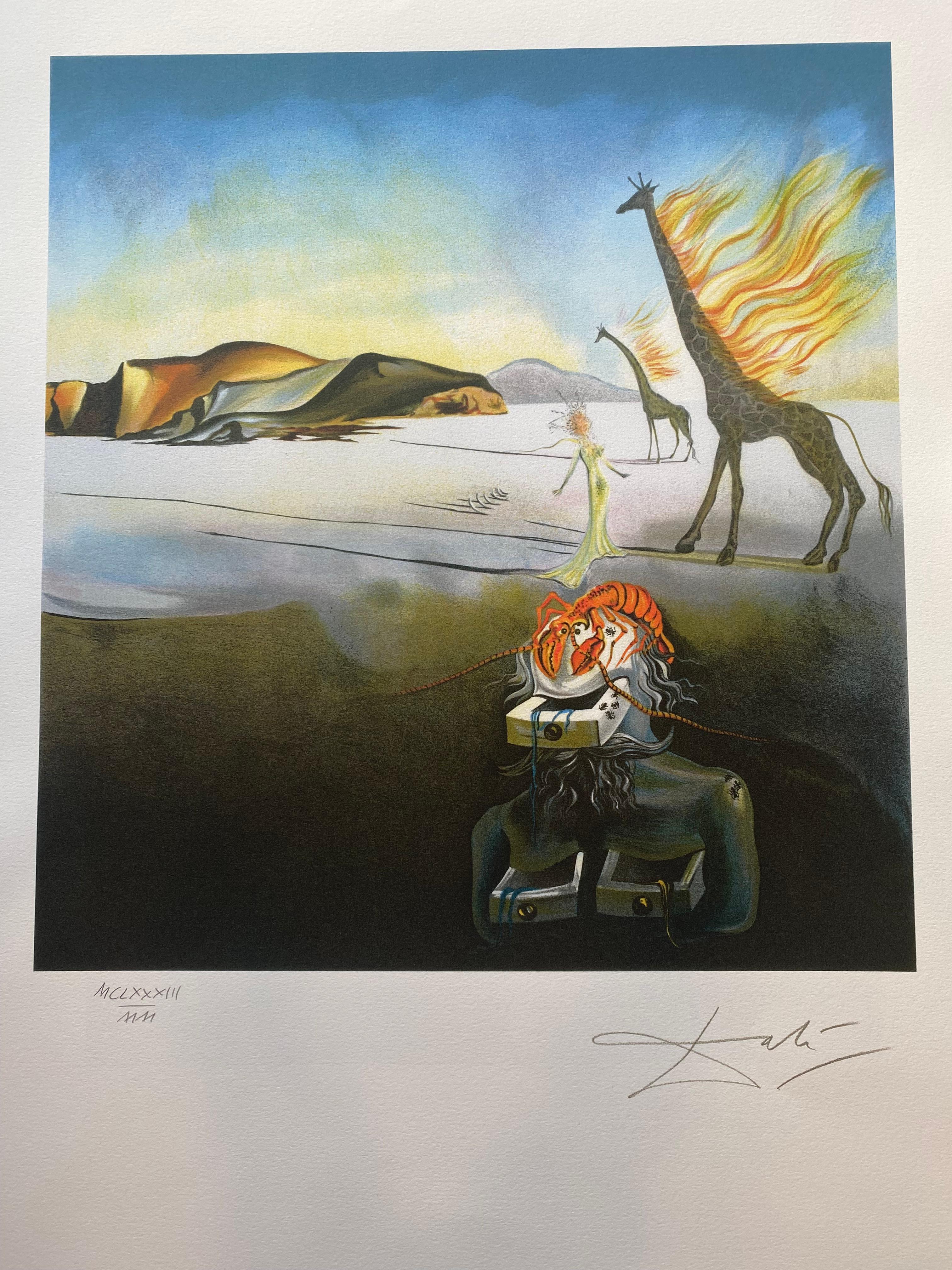 Salvador Dali, Flaming Giraffe at 1stDibs