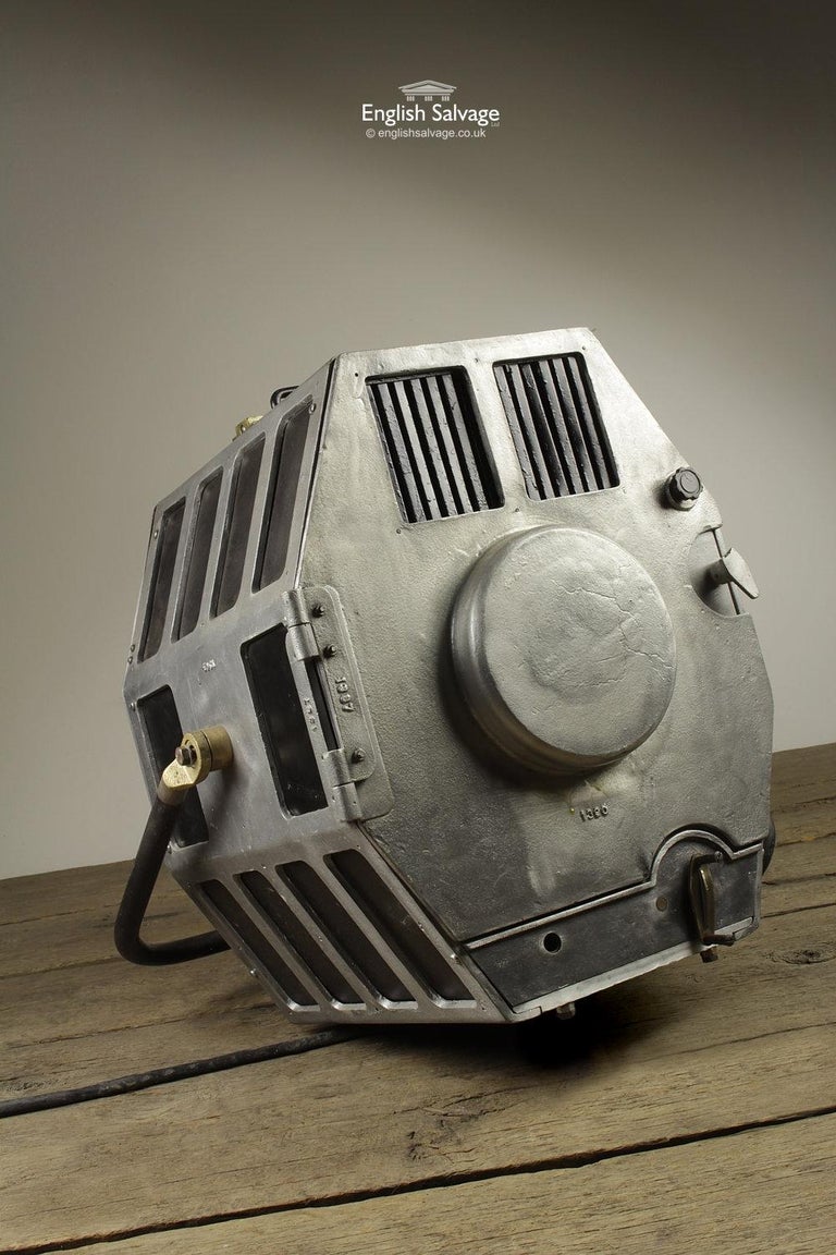 Salvaged Large Industrial GEC Hanging Light, 20th Century For Sale at ...