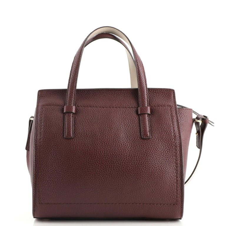 Salvatore Ferragamo Amy Tote Pebbled Leather Small For Sale at 1stDibs