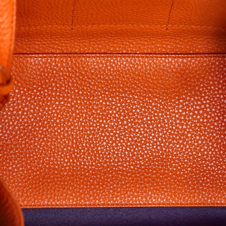Salvatore Ferragamo Amy Tote Pebbled Leather Small For Sale at 1stDibs