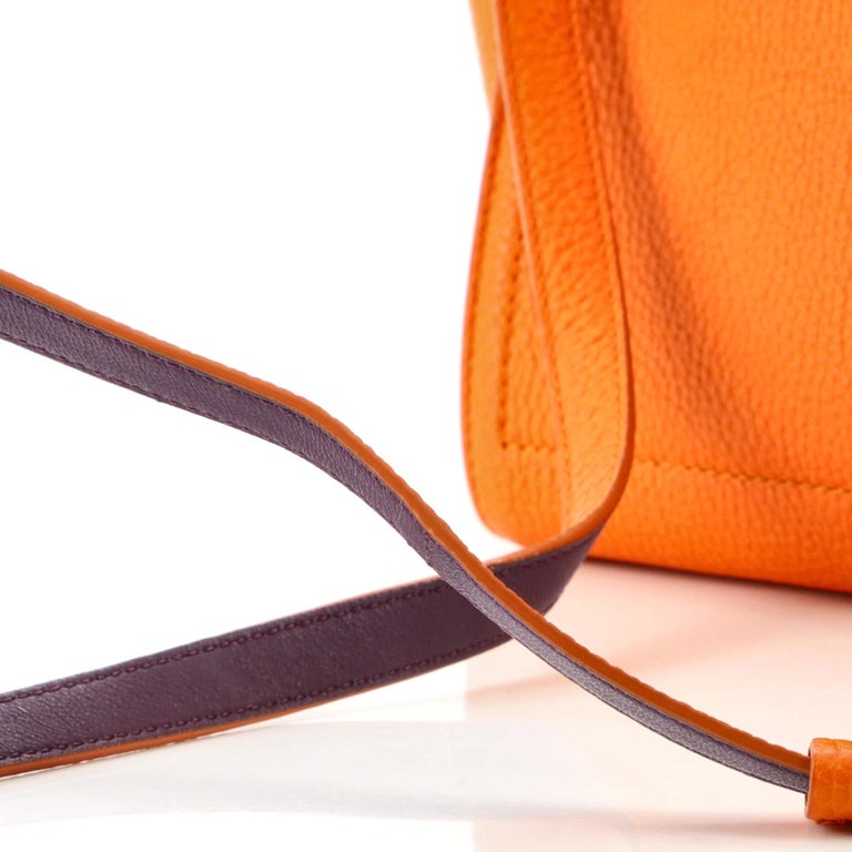 Salvatore Ferragamo Amy Tote Pebbled Leather Small For Sale at 1stDibs