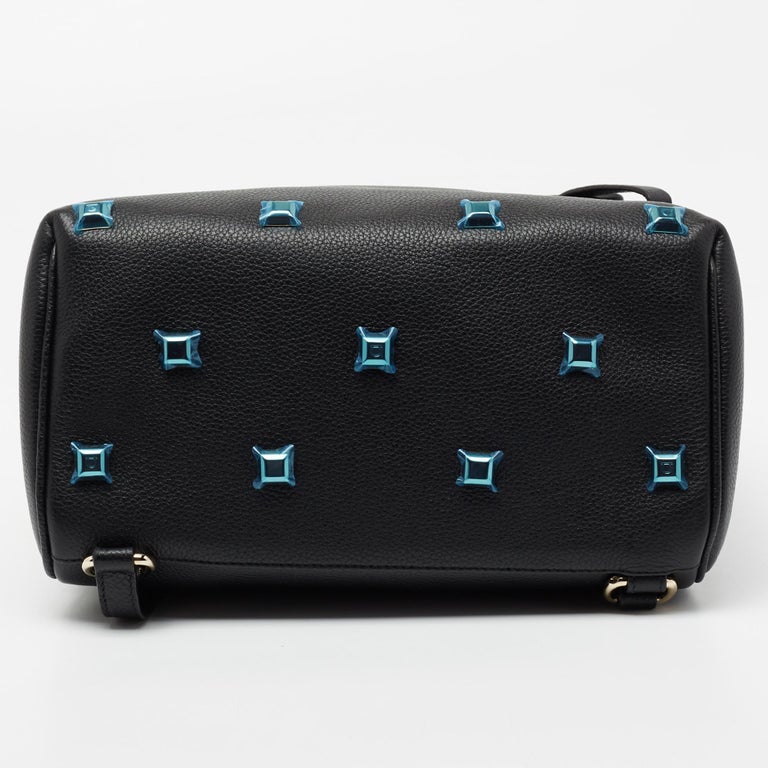 Salvatore Ferragamo Black Leather Studio Backpack at 1stDibs