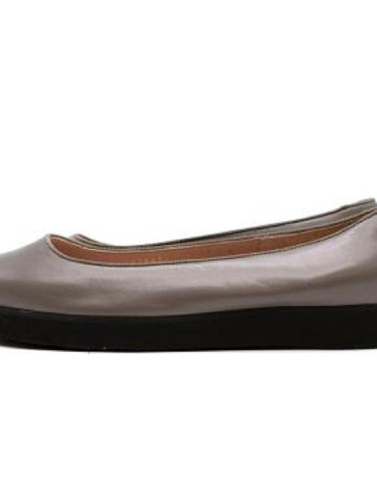 Salvatore Ferragamo My Cloud Grey Platform Slip-Ons For Sale at 1stDibs