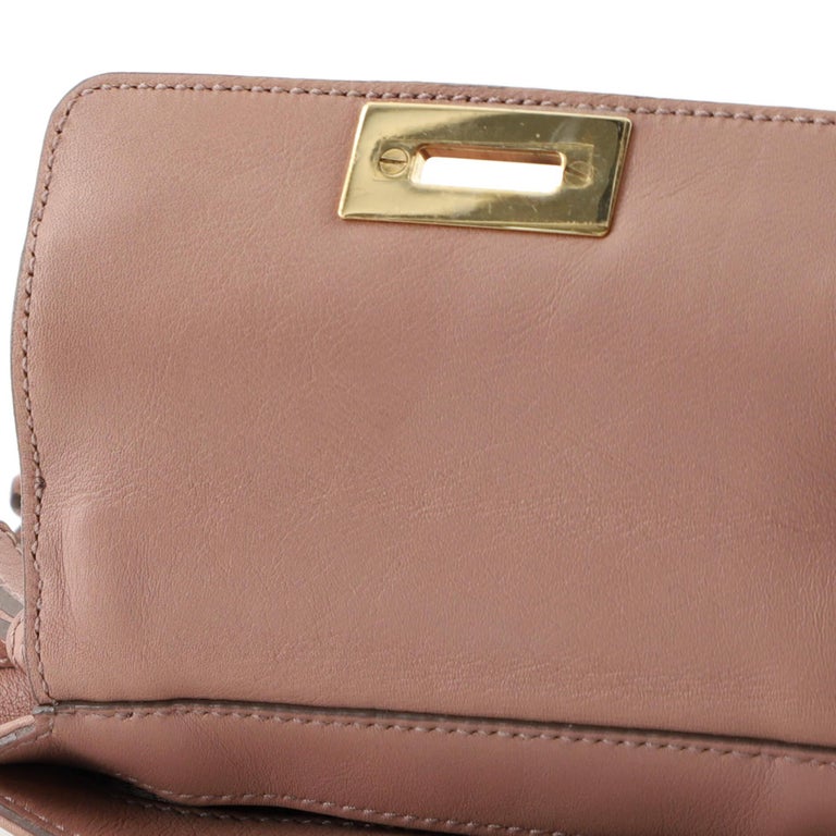 Salvatore Ferragamo Sofia Satchel Smooth Leather Micro For Sale at 1stDibs