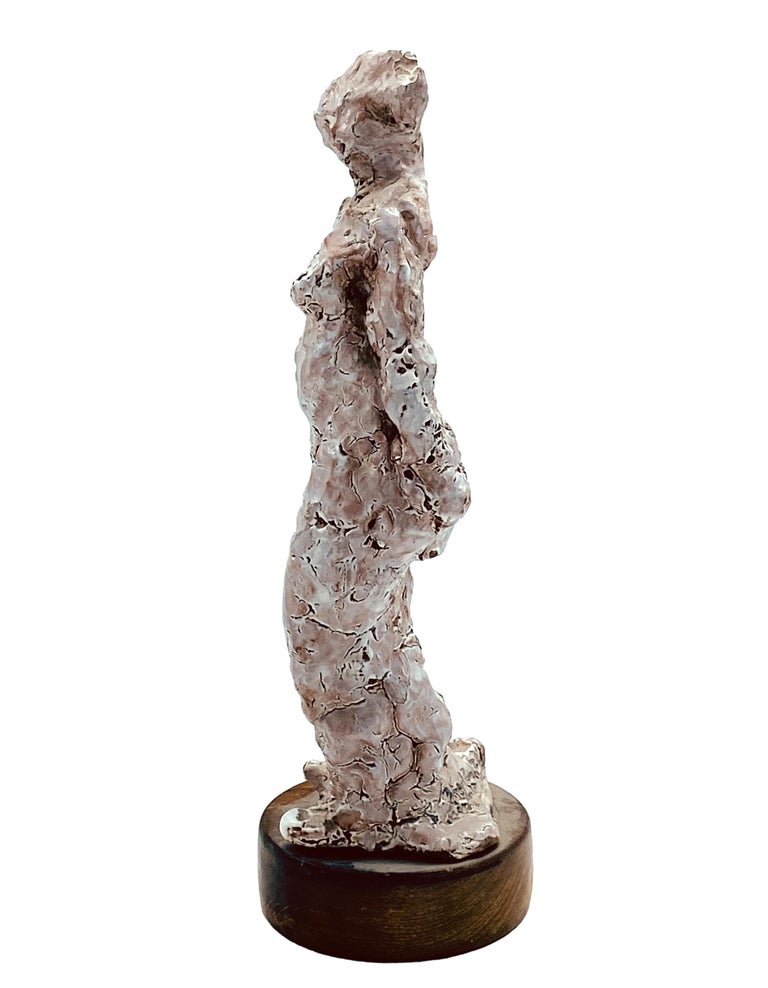Salvatore Vitagliano "Venus Pudica", Glazed Terracotta Sculpture, 1970s ...