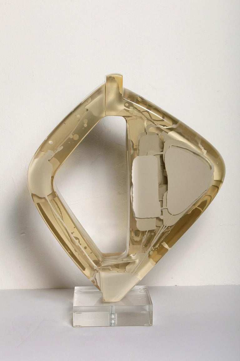 Salvatore Zagami Untitled Poly/Resin Sculpture, 1978 at 1stDibs