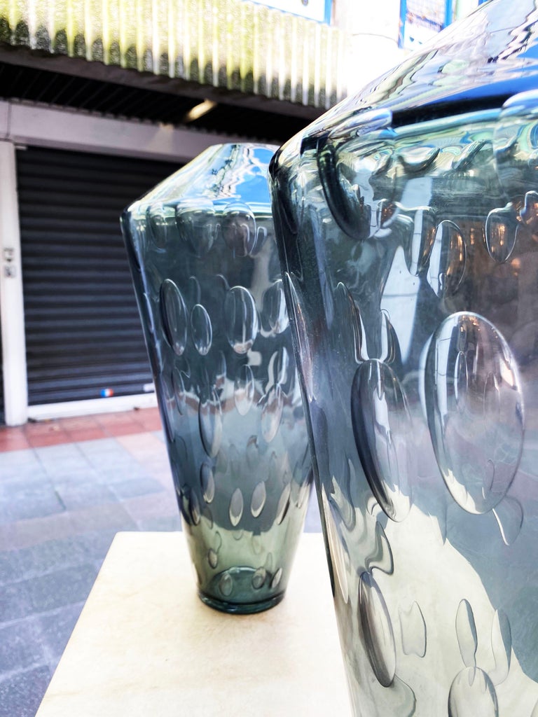 Salviati Murano by Renzo Stellon "Millebolle" Model For Sale at 1stDibs