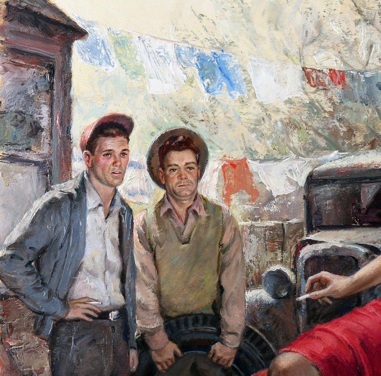 Sam Cherry - On the Fence For Sale at 1stDibs