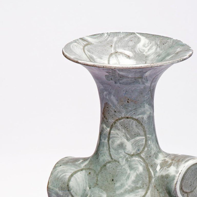 Sam Chung - Cloud Pear Bottle For Sale at 1stDibs