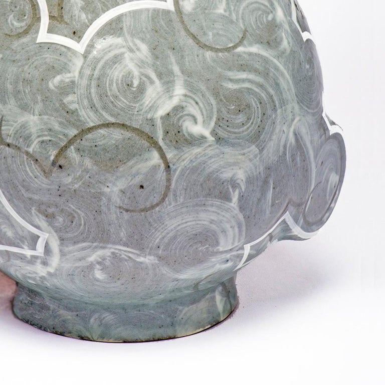 Sam Chung - Cloud Pear Bottle For Sale at 1stDibs