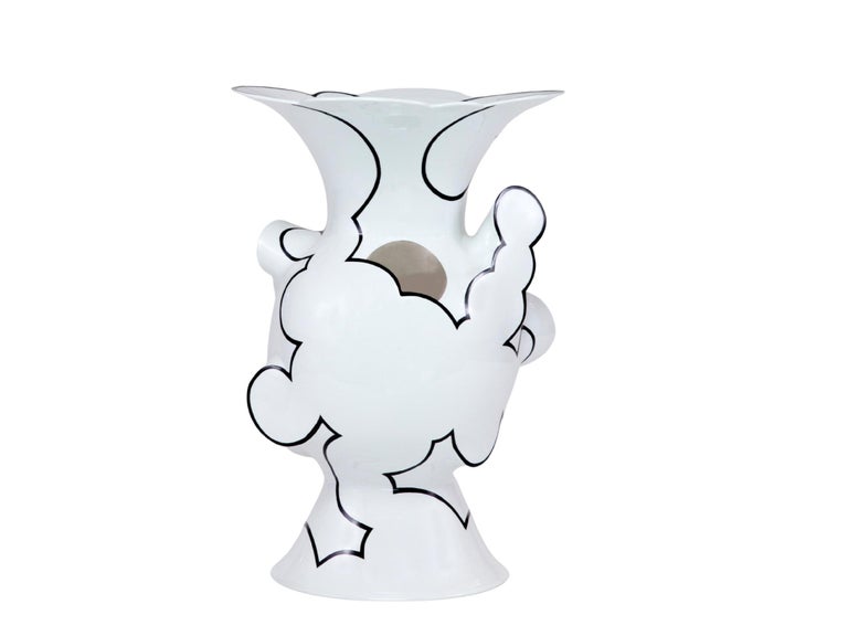 Sam Chung - "Flared Cloud Vase", Contemporary, Ceramic, Porcelain ...