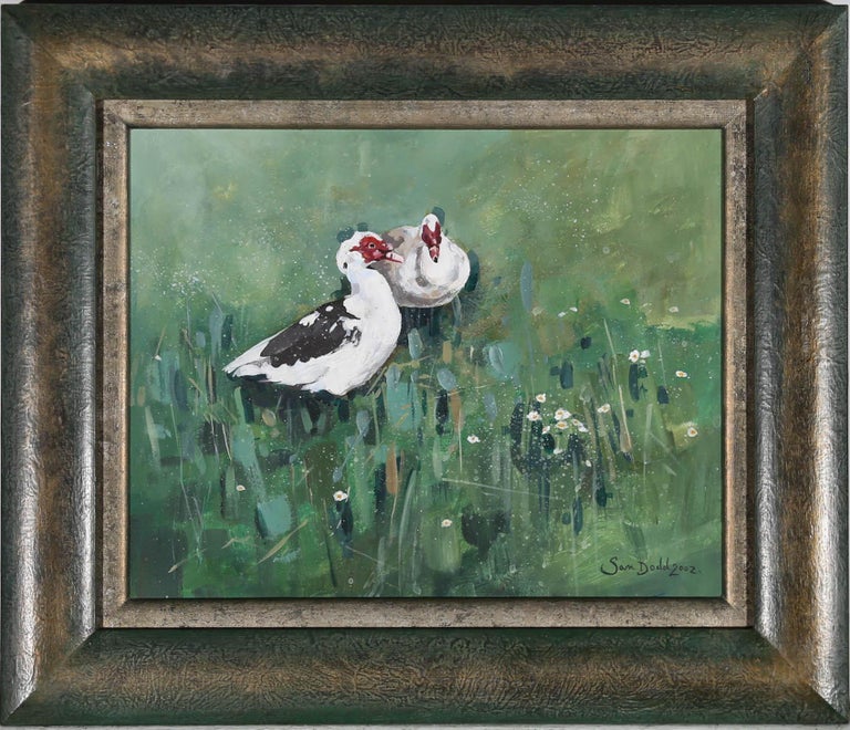 Sam Dodd - Sam Dodd - 2002 Oil, Muscovy Ducks For Sale at 1stDibs