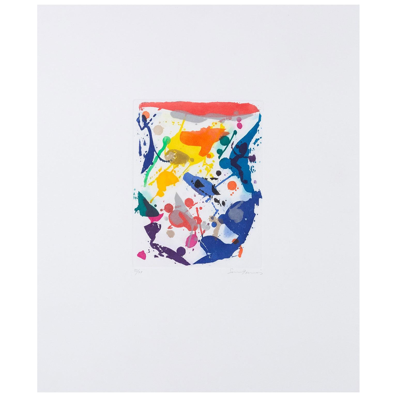Sam Francis - Abrace en venta en 1stDibs