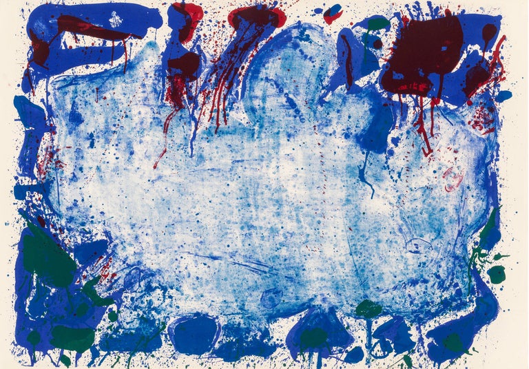 Sam Francis - Happy Death Stone For Sale at 1stDibs