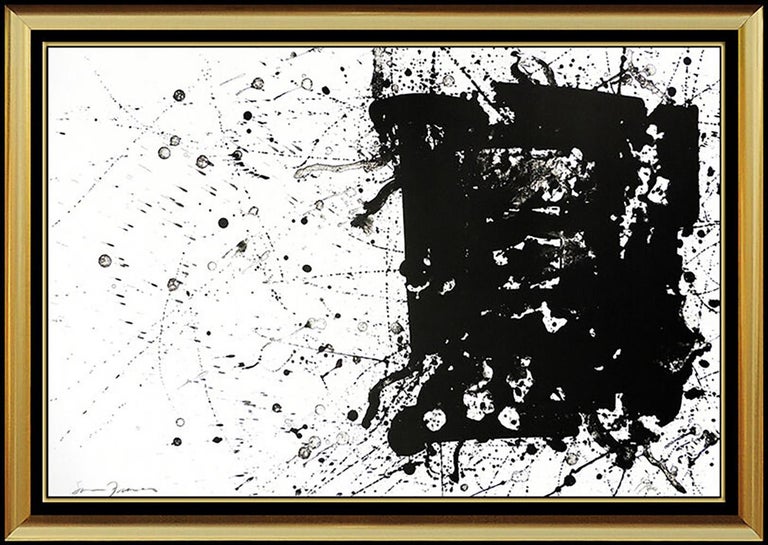 Sam Francis - Sam Francis SF.239 Large Color Lithograph Hand SIGNED ...