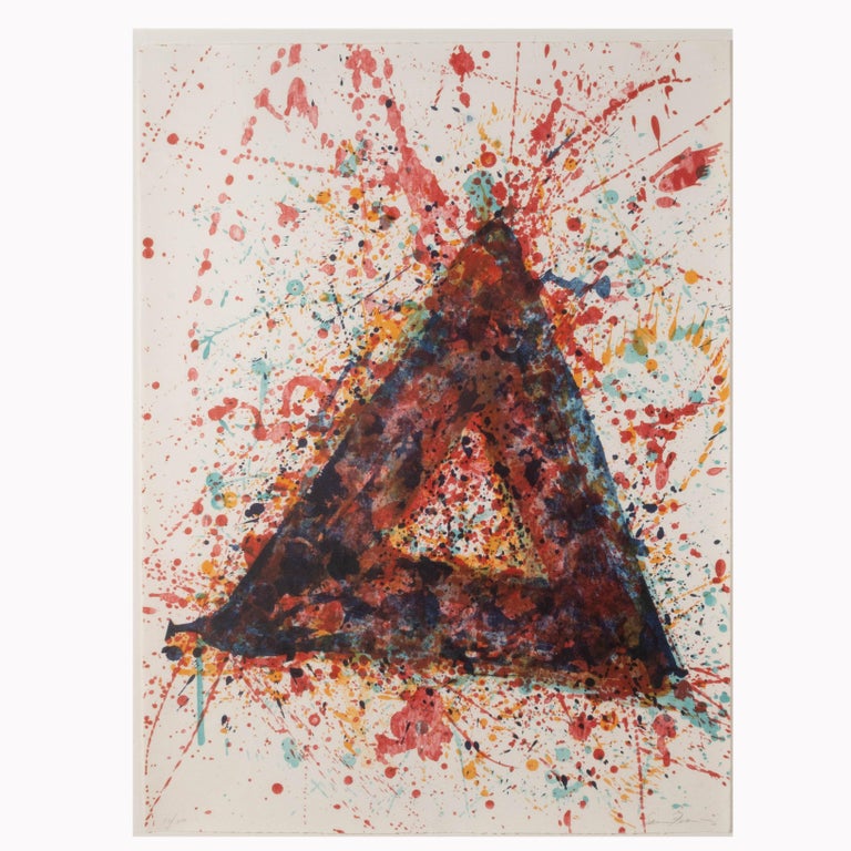 Sam Francis - Sam Francis Signed, Limited Edition Abstract ...