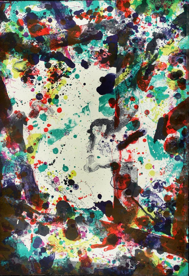 Sam Francis - Vegitable II For Sale at 1stDibs