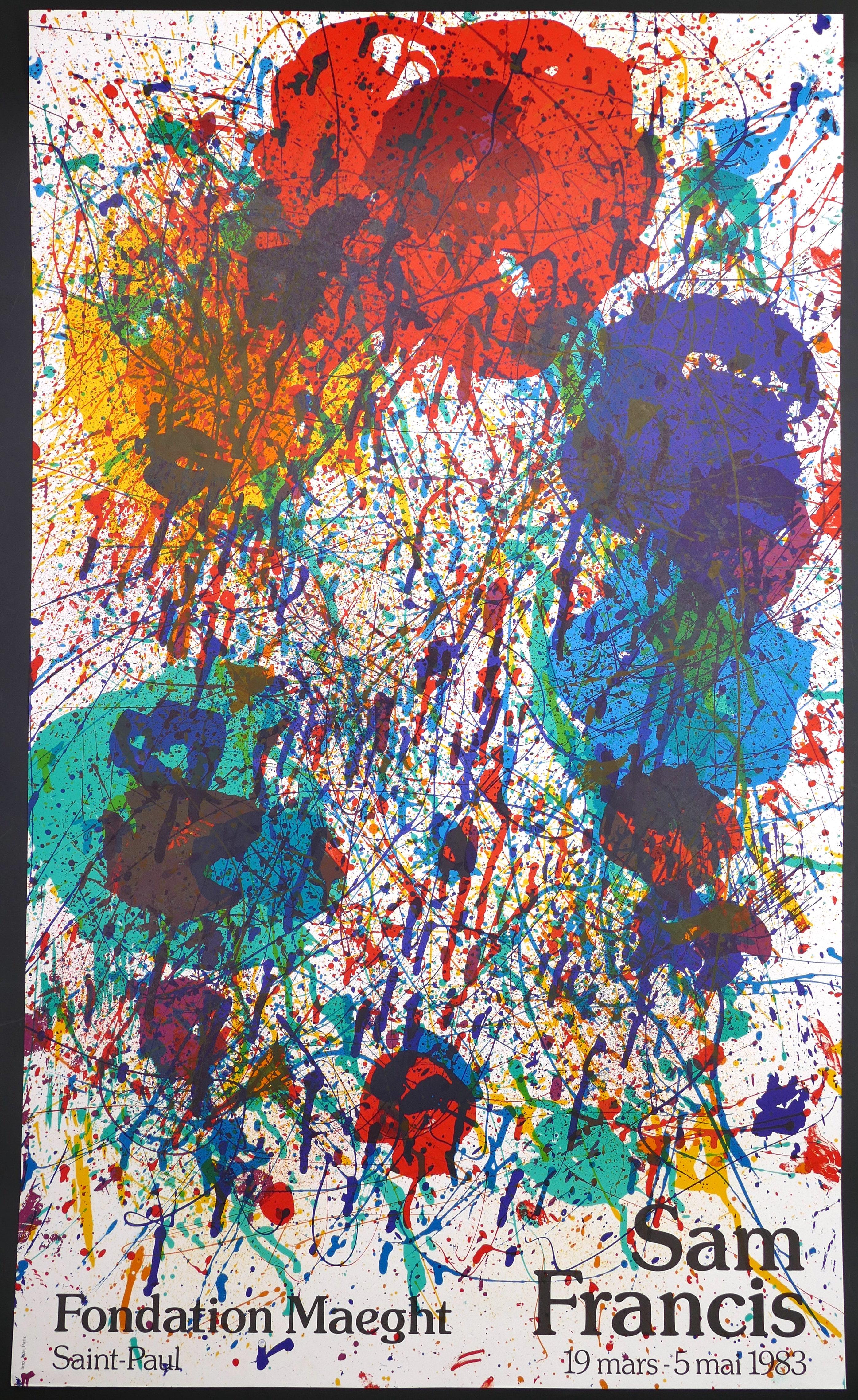 Sam Francis Art - 208 For Sale at 1stDibs | sam francis art prints ...