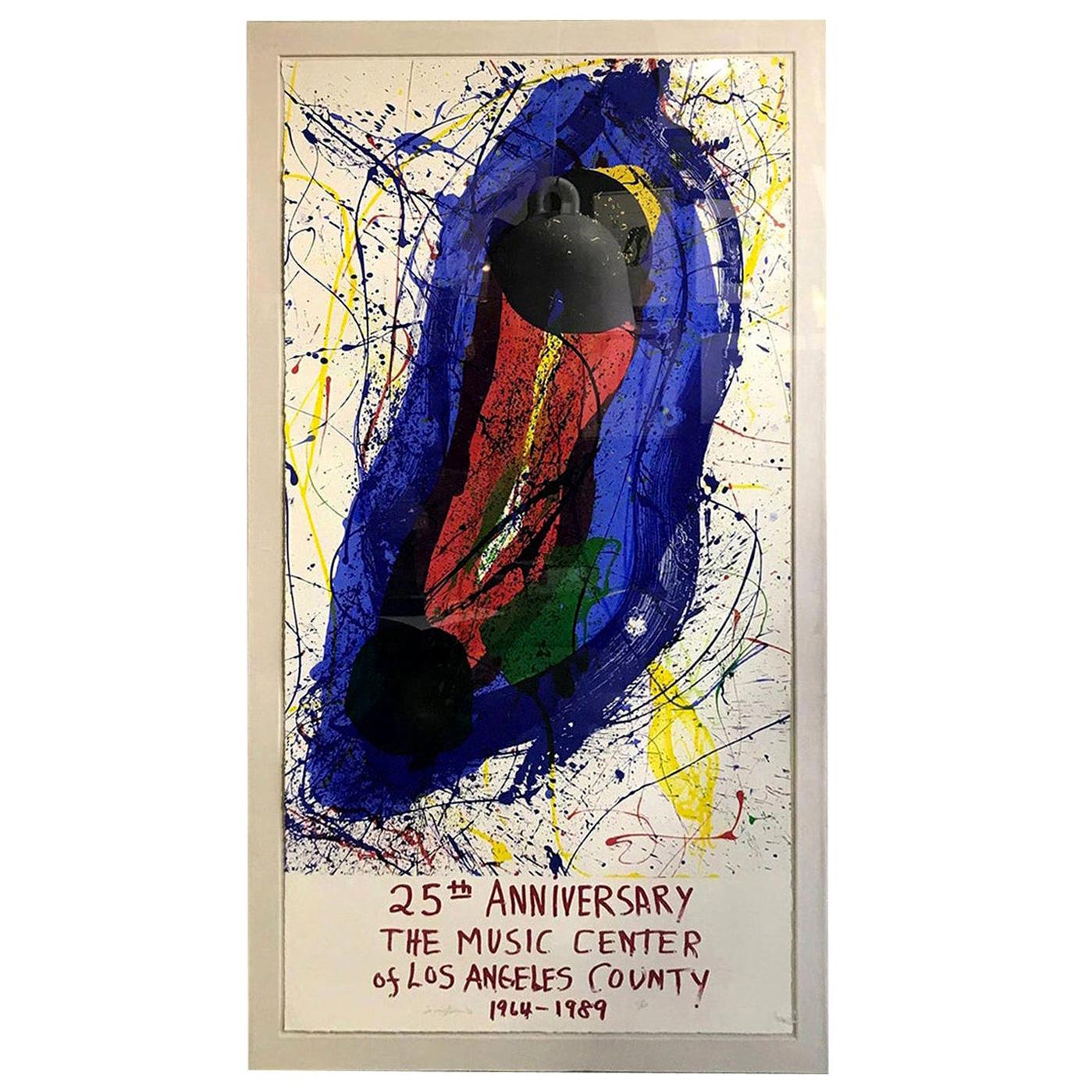 Signed Sam Francis McGovern '72 Poster at 1stDibs