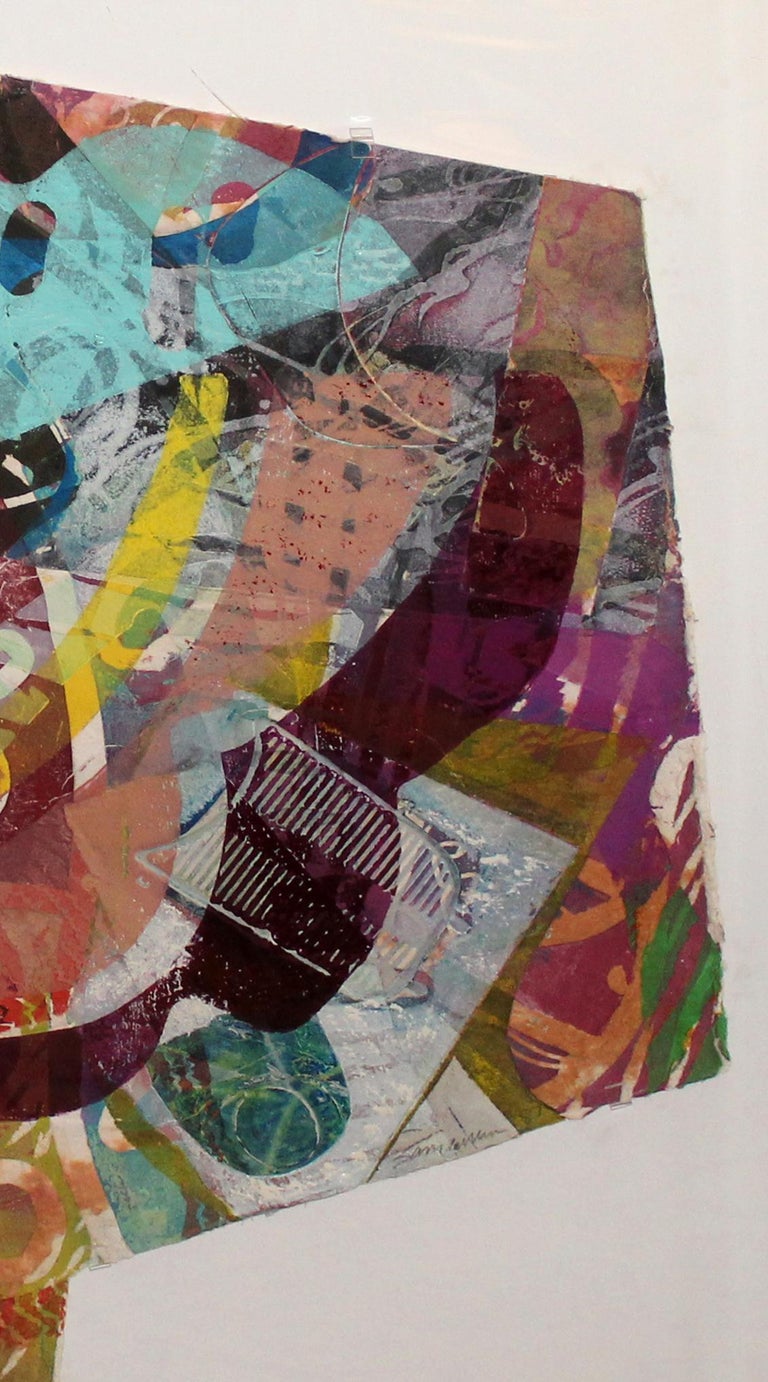 Sam Gilliam - Original Sam Gilliam Screen Print on Handmade Paper ...
