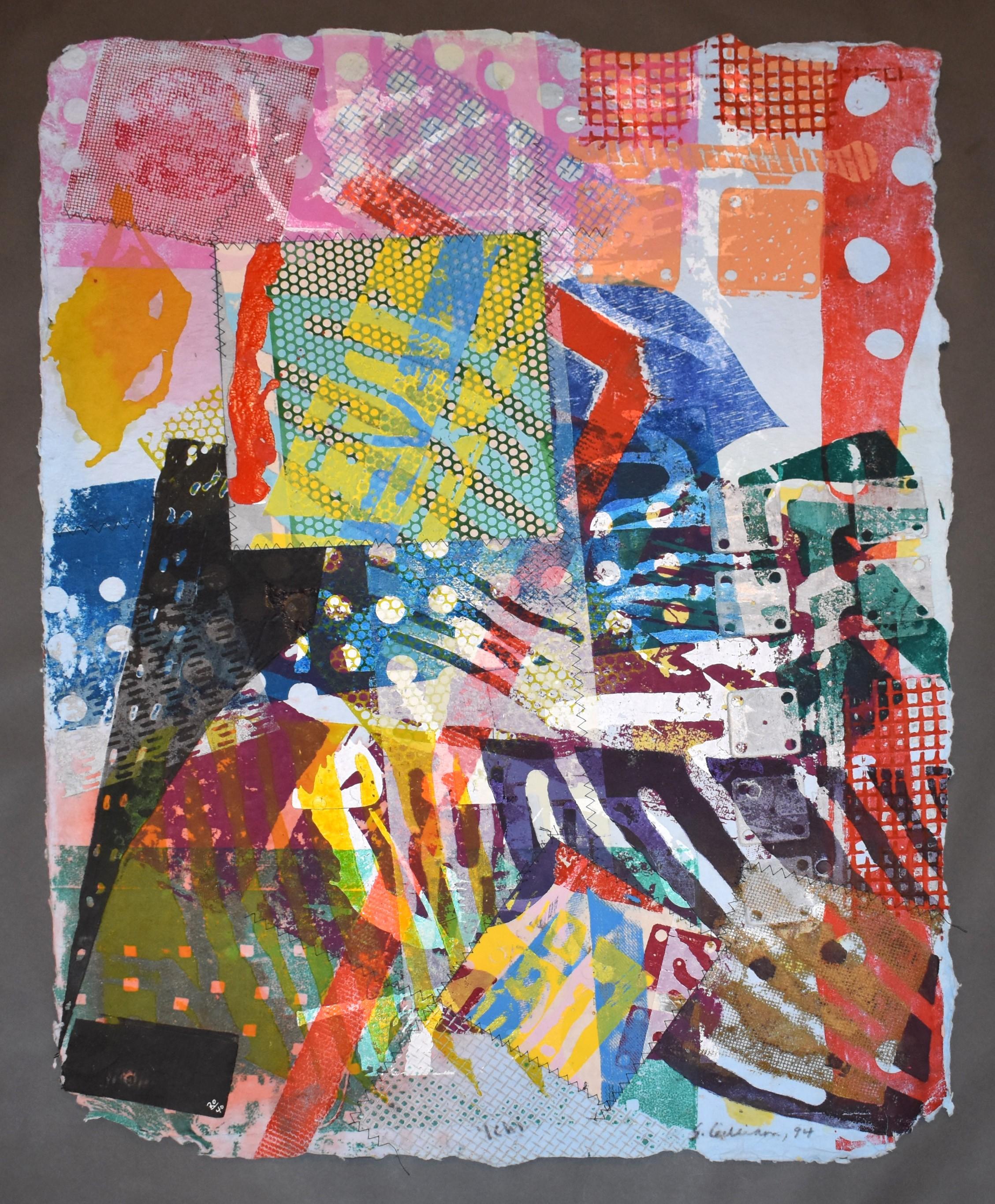 Sam Gilliam - Ichi at 1stDibs | sam gilliam prints, sam gilliam print