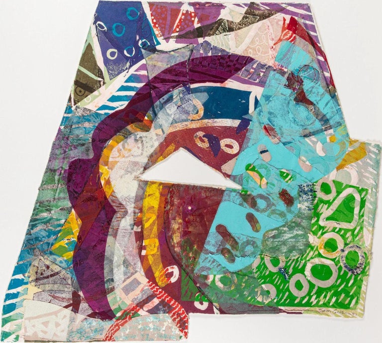 Sam Gilliam - Purple Antelope Space Squeeze For Sale at 1stDibs