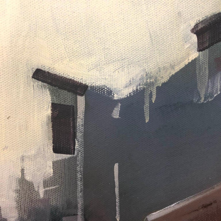 Sam Hewitt - Sam Hewitt, 48/52, Original Oil Painting, Cityscape Art ...