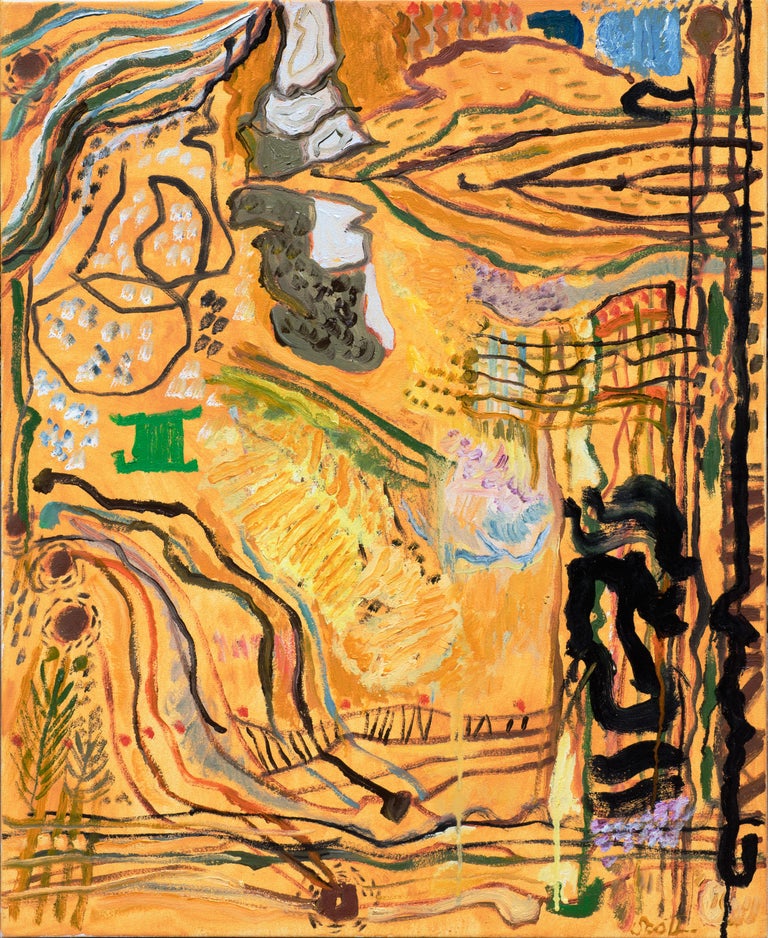 Sam Scott - Wood and Water II For Sale at 1stDibs