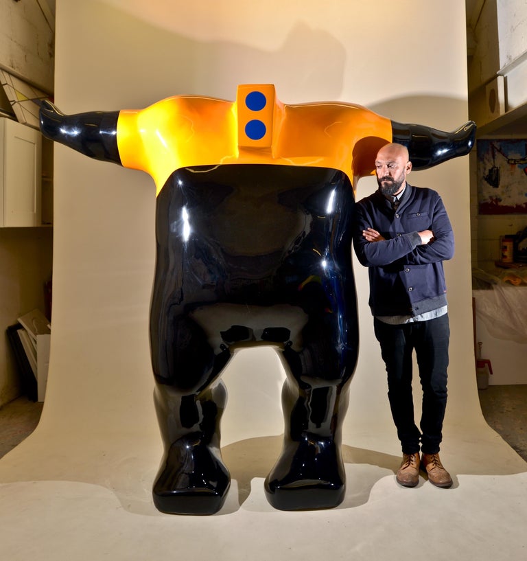 Sam Shendi - DEFENDER - a powerful and one-off sculpture by British ...