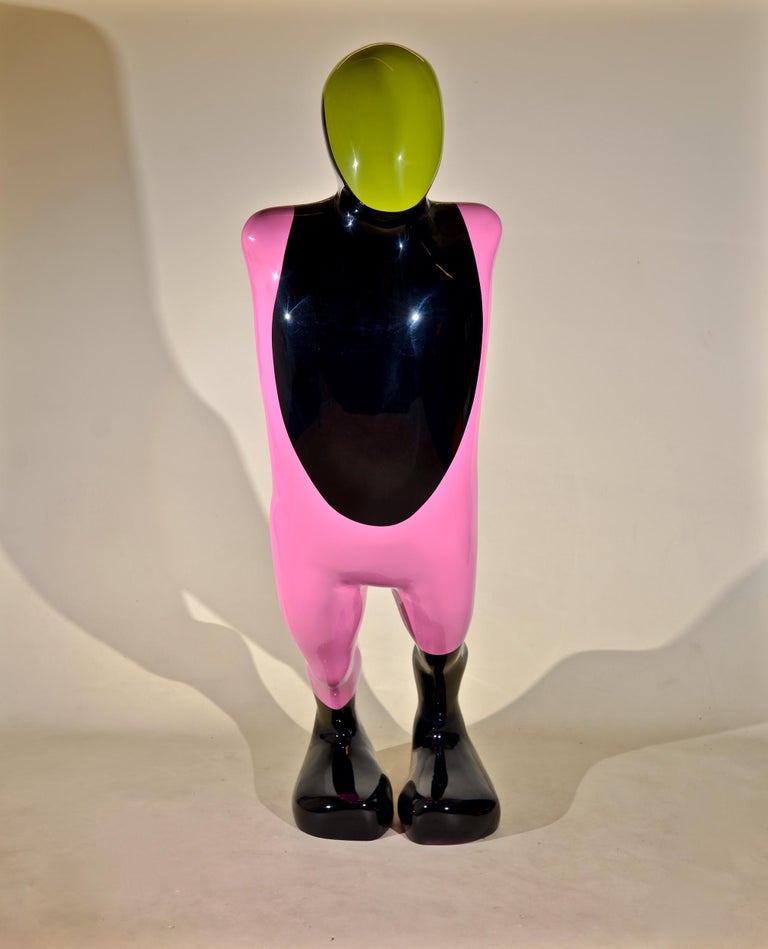 Sam Shendi - MOVING FORWARD - a monumental figurative sculpture by ...